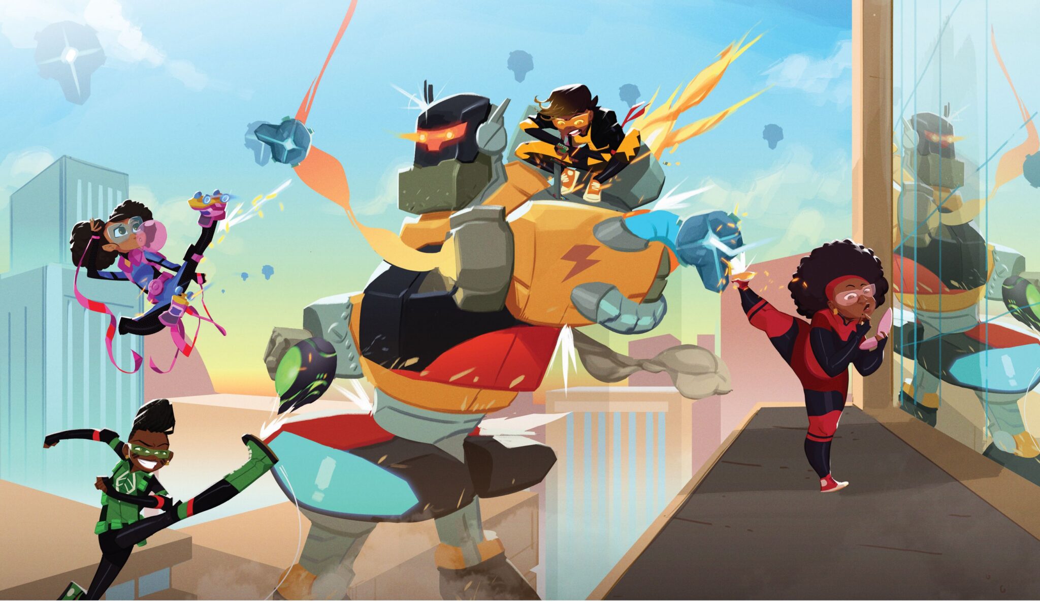 Supa Team 4 debuts as Netflix's first African animation - Radar Africa