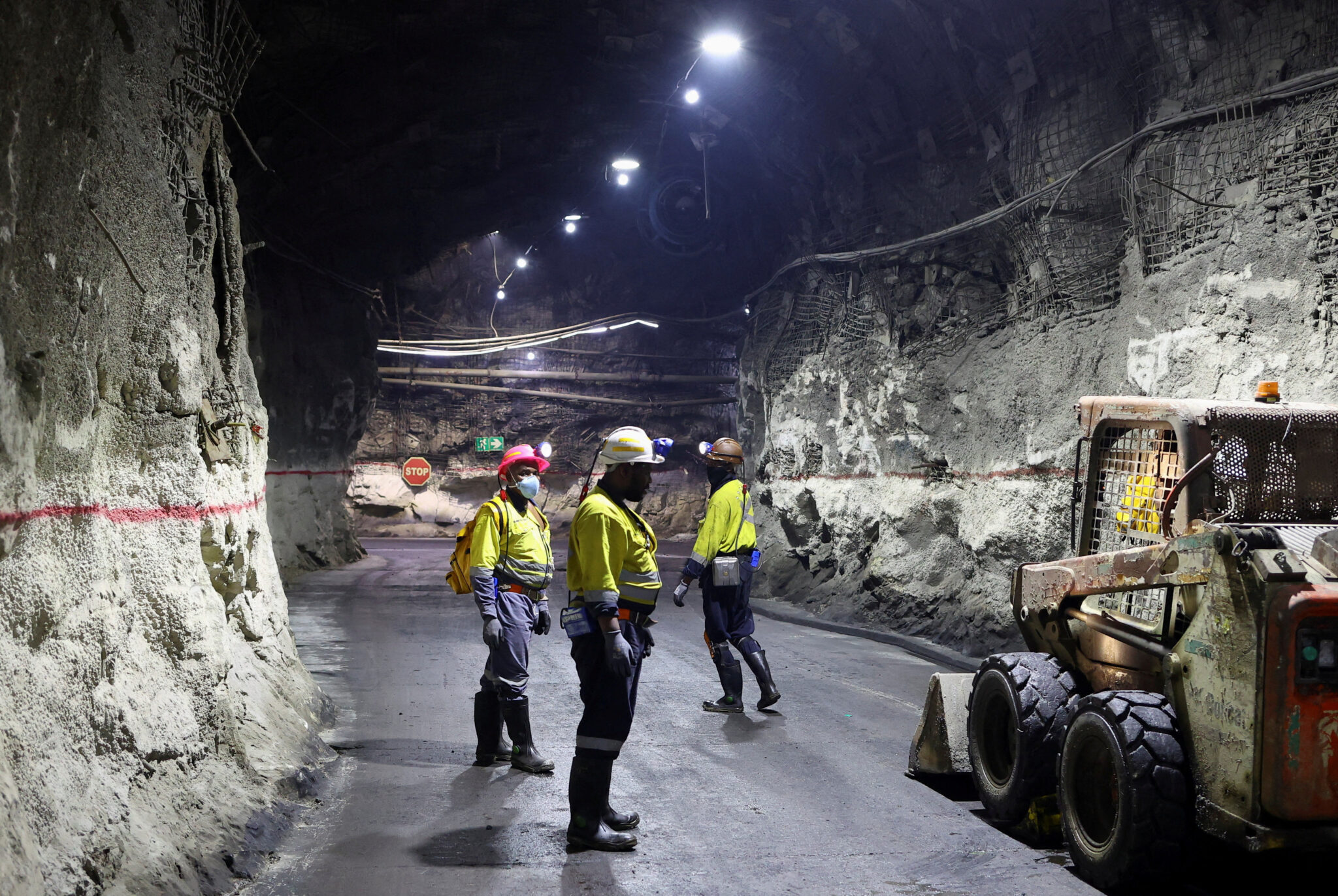 South African Miners Protest Underground Over Unclear Demands