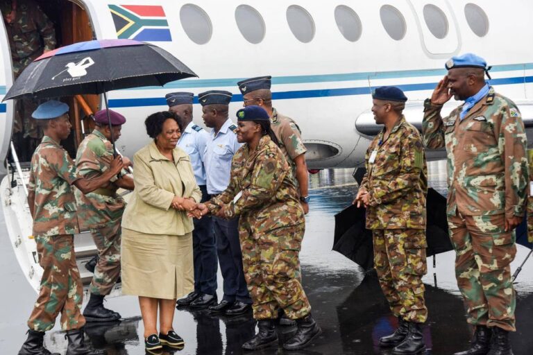South Africa deploys hundreds of soldiers to Congo