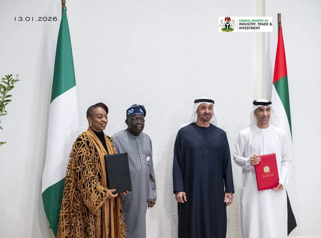 UAE, Nigeria sign historic economic partnership boosting trade ties